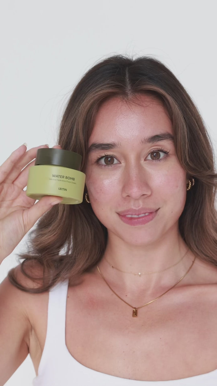 Water Bomb Face Cream – LEITIN Skincare